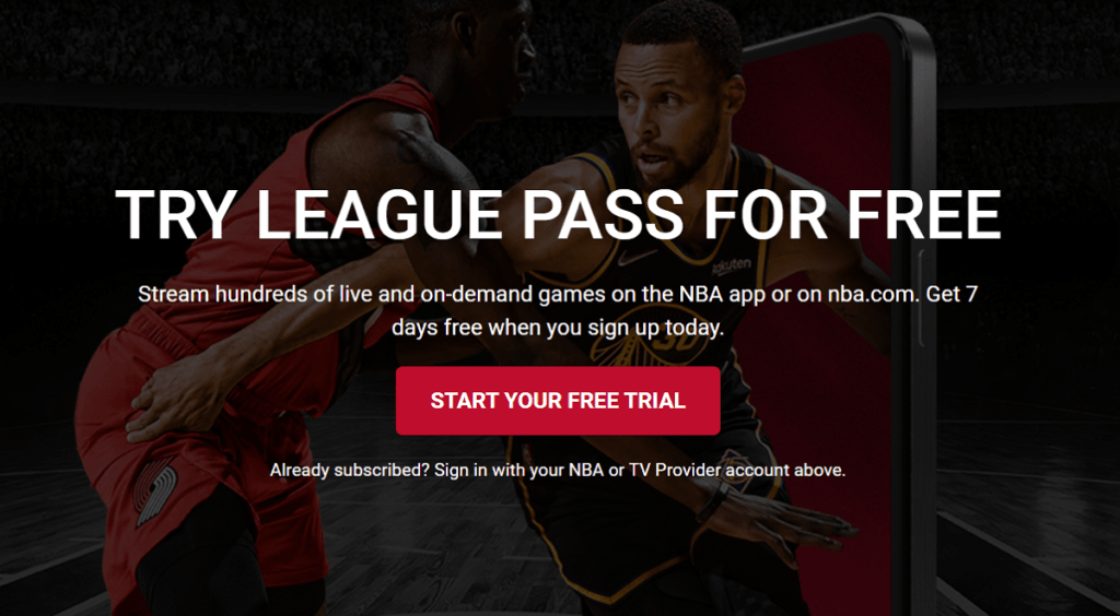 Tài khoản NBA League Pass Premium | Giá rẻ chỉ từ 58K