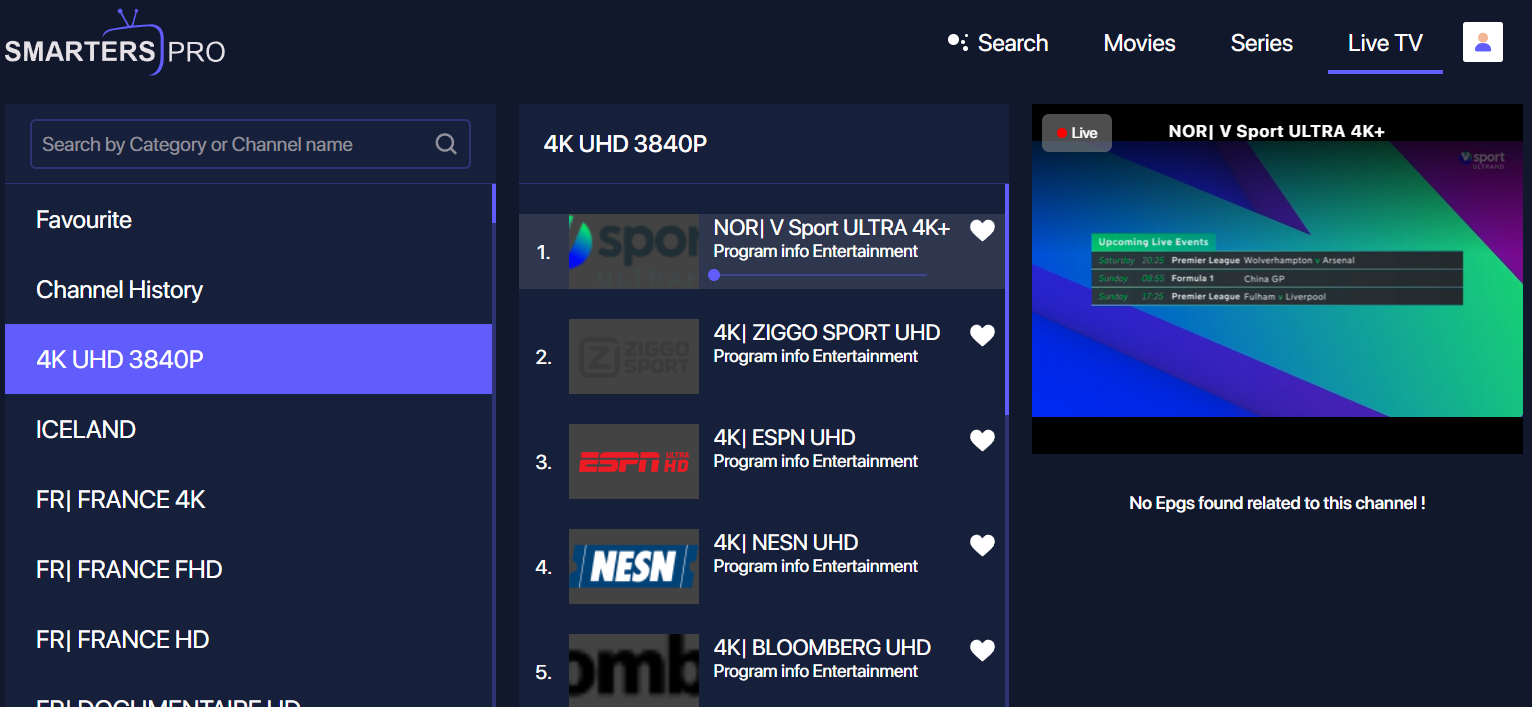 Hướng dẫn sử dụng các dịch vụ streaming IPTV từ PremiumVNS