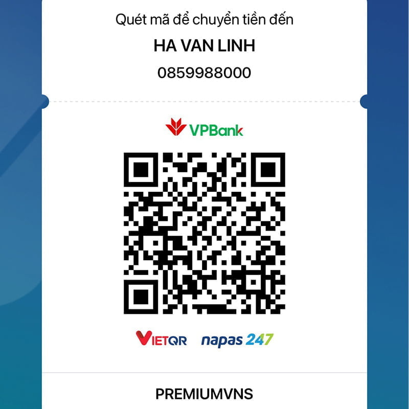 Trang thanh toán QR QR code