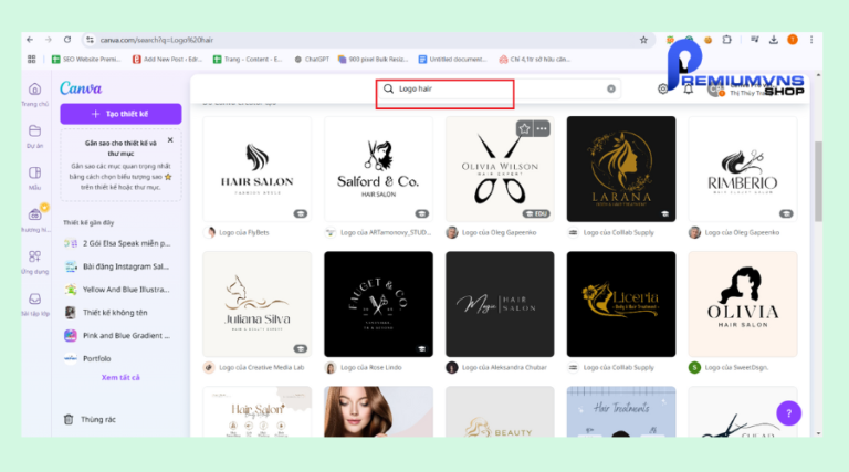 Cách thiết kế logo trên Canva miễn phí đơn giản mà đẹp